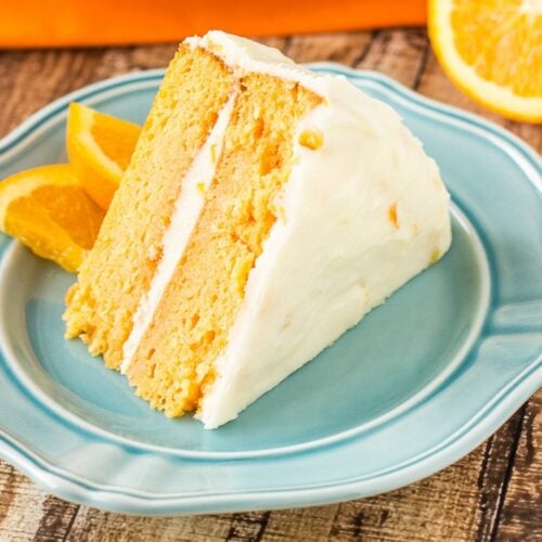 Orange Cream Cake – Deliciously Sprinkled