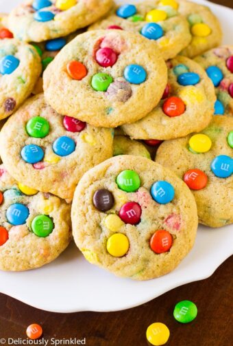 M&M Cookies – Deliciously Sprinkled