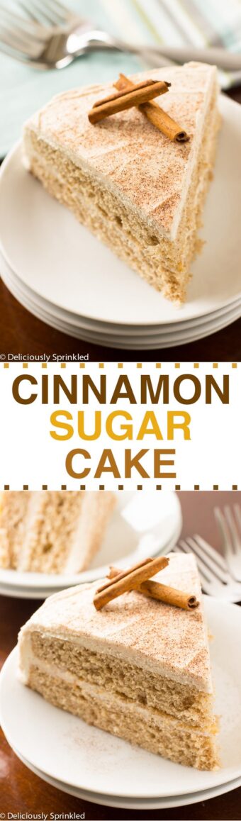 Cinnamon-Sugar Cake – Deliciously Sprinkled