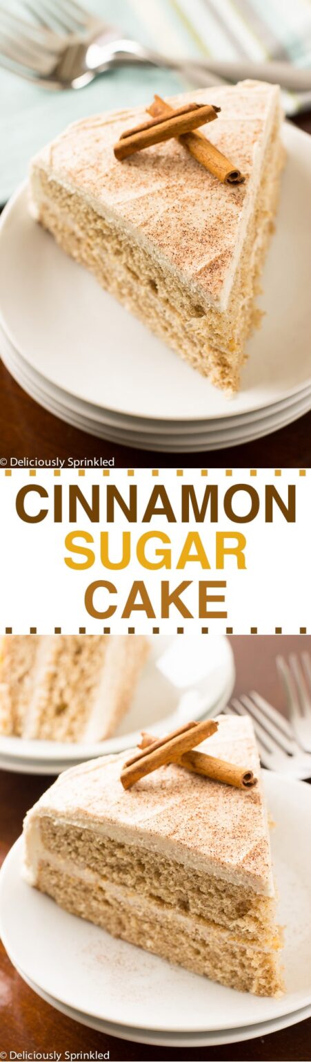 Cinnamon-Sugar Cake – Deliciously Sprinkled