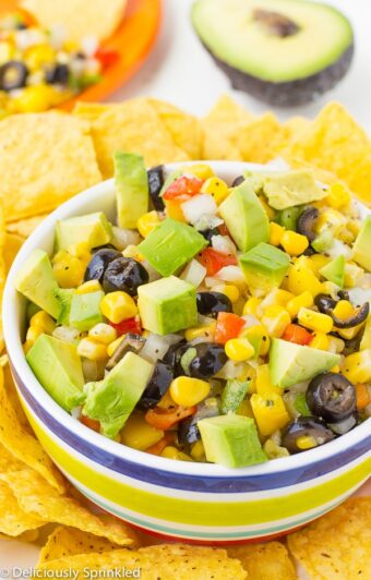 Avocado Salsa – Deliciously Sprinkled