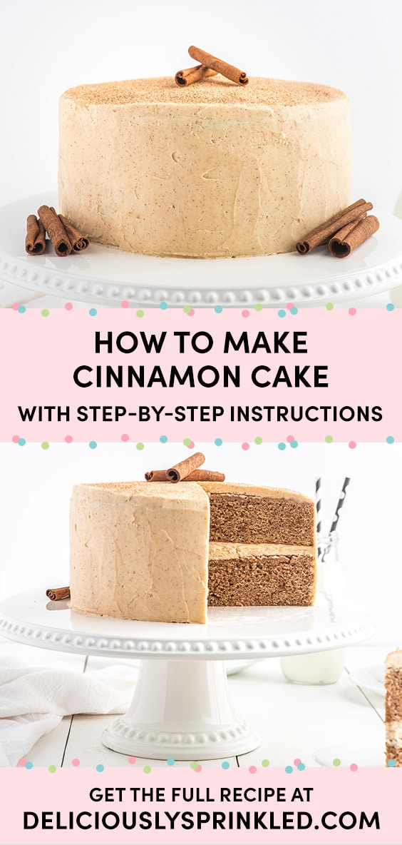 Cinnamon Cake – Deliciously Sprinkled