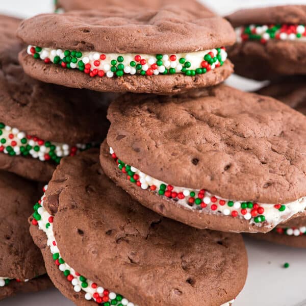 Chocolate Sandwich Cookies – Deliciously Sprinkled