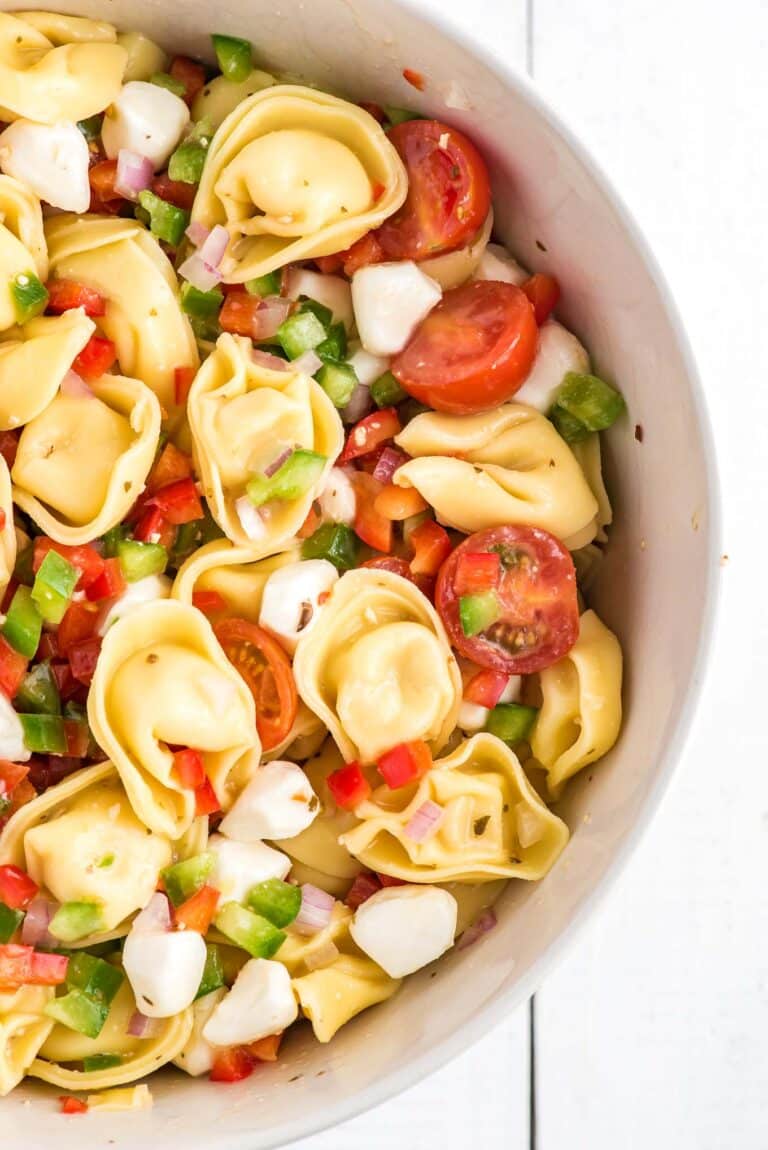 Greek Tortellini Salad Deliciously Sprinkled