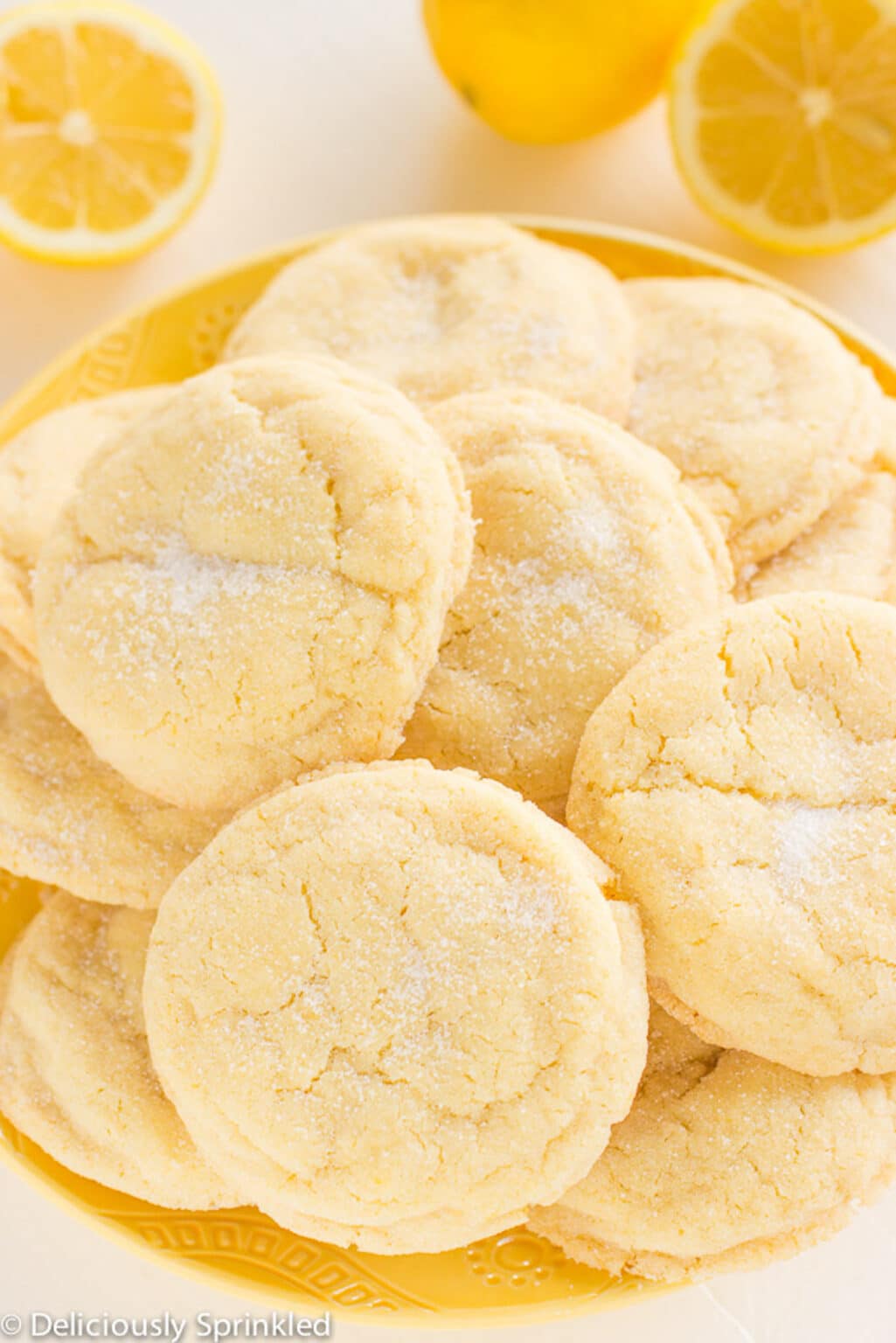 Lemon Sugar Cookies – Deliciously Sprinkled
