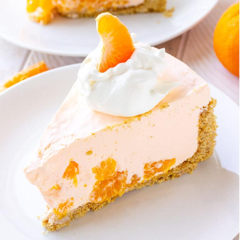 Creamy Orange Pie (No Bake) – Deliciously Sprinkled