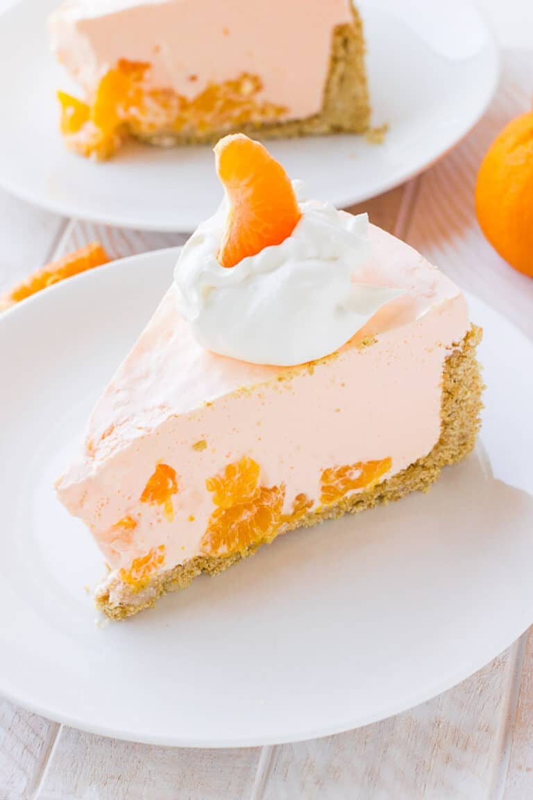 Creamy Orange Pie (No Bake) – Deliciously Sprinkled