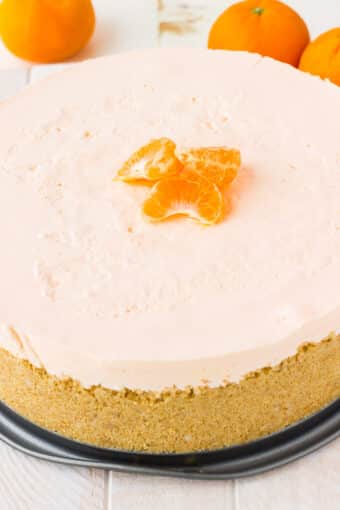 Creamy Orange Pie (No Bake) – Deliciously Sprinkled
